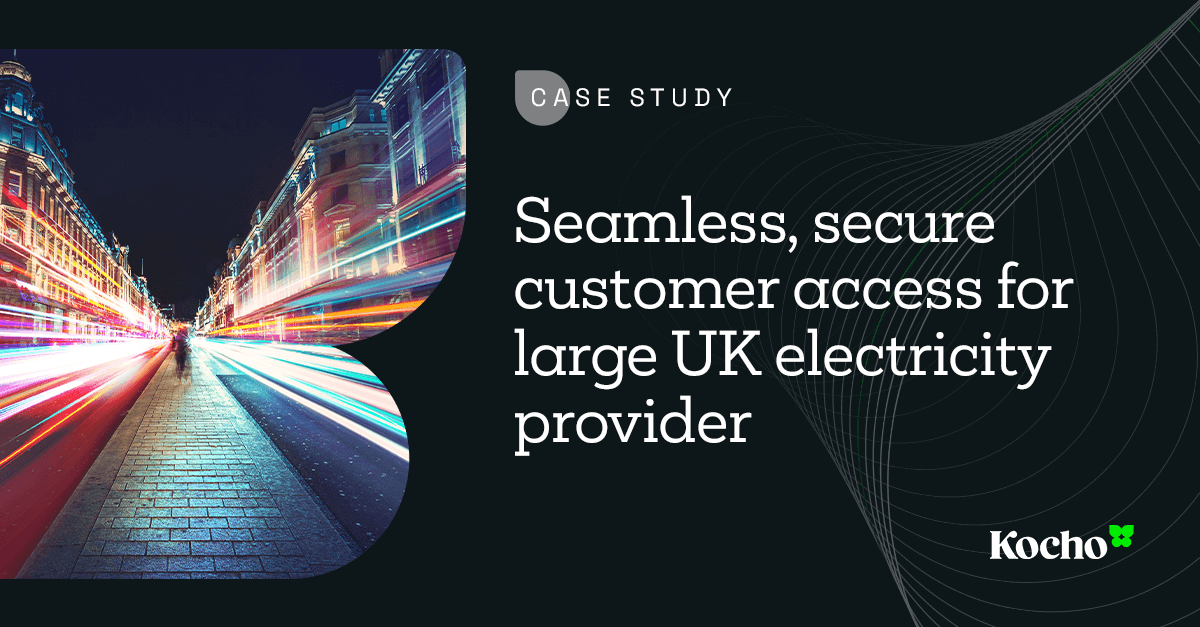 Seamless, Secure Customer Access for UK Electricity Provider
